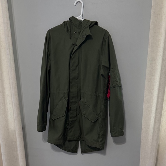 Alpha Industries | Jackets & Coats | Alpha Industries Olive Green ...